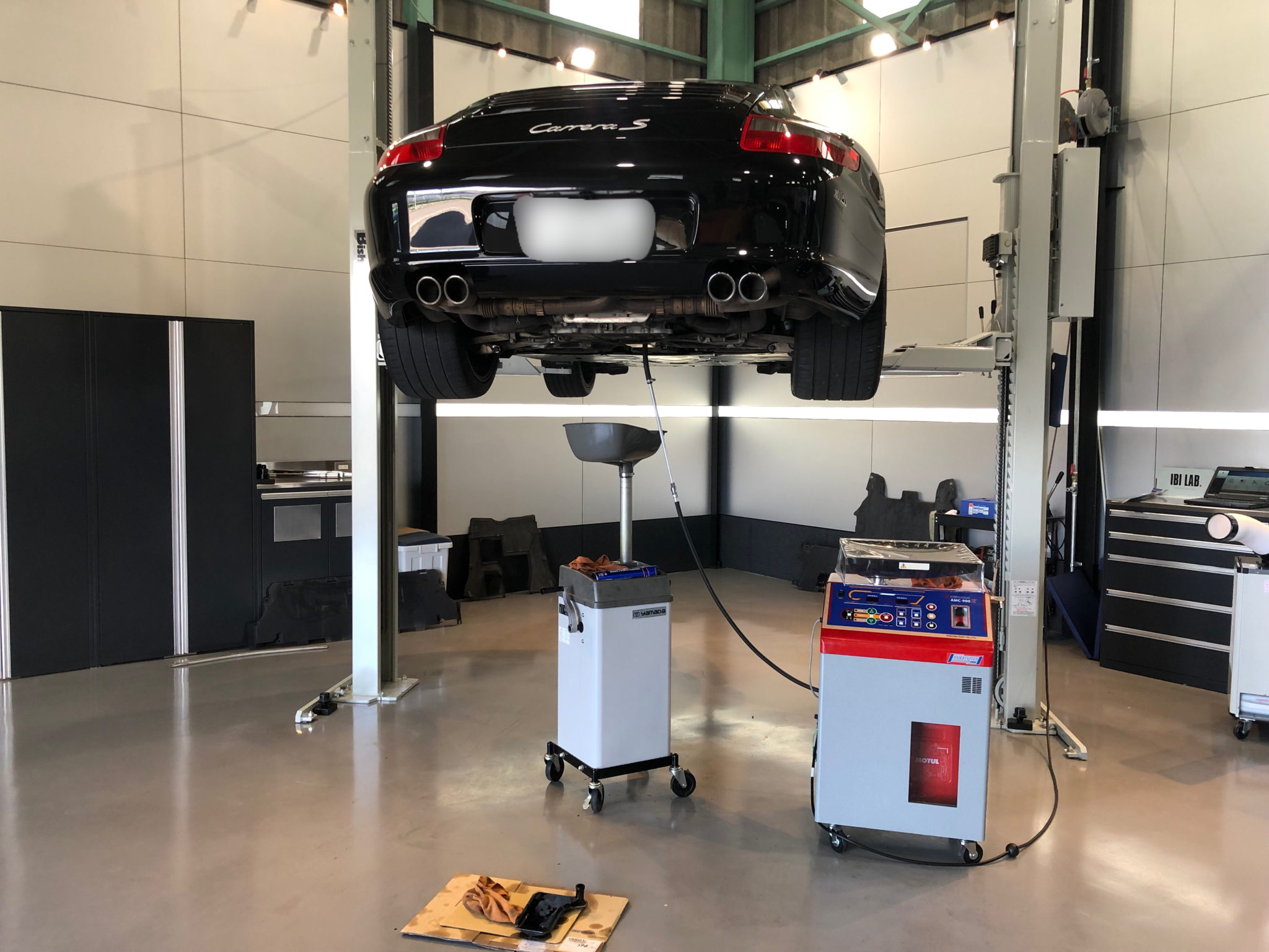 911(997型）ティプトロニックオイル交換 | IBI LAB.（イビラボ）