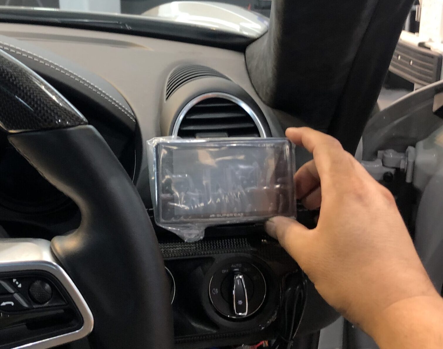 Yupiteru スピードレーダー取付 | IBI LAB.（イビラボ）