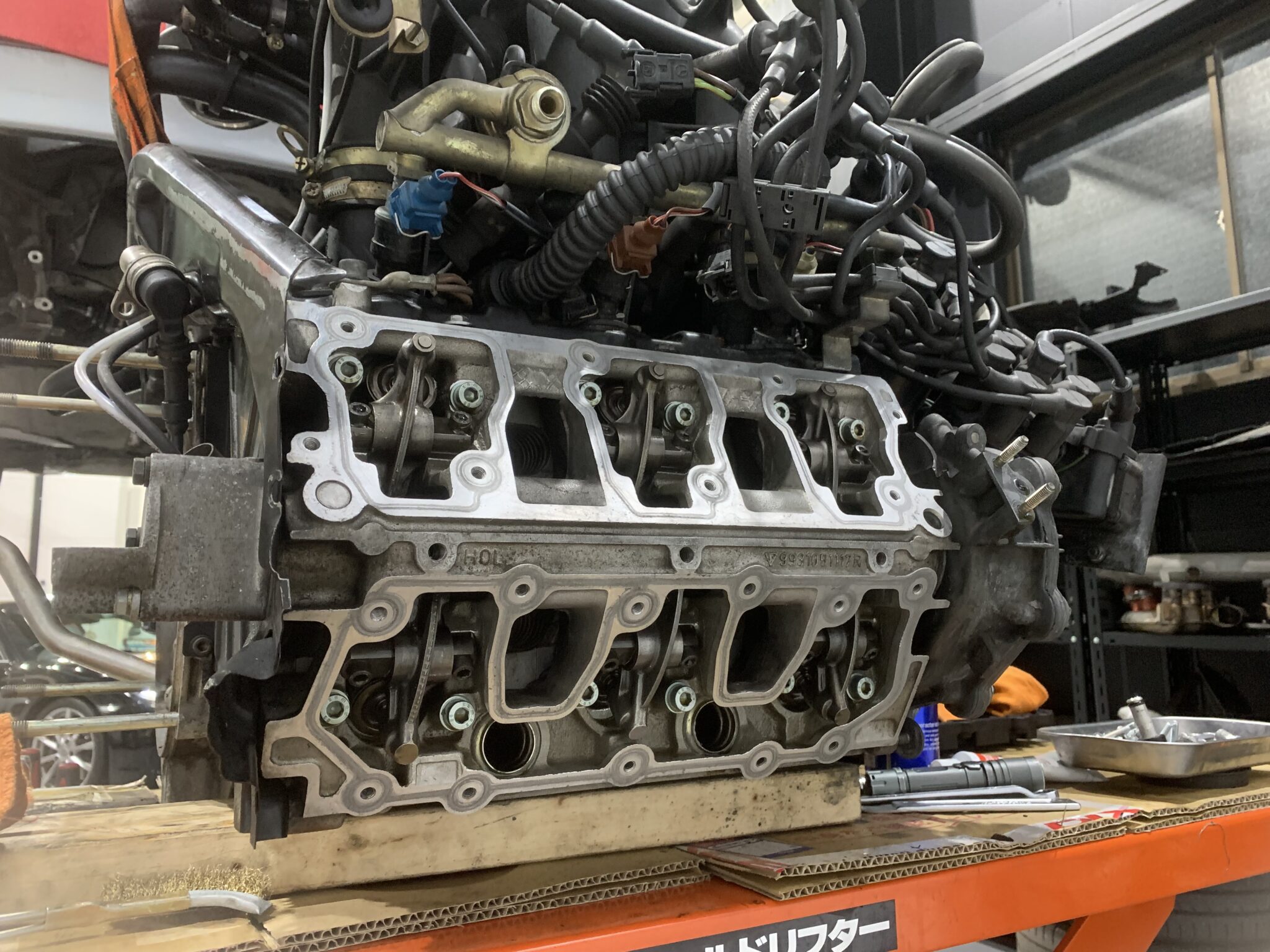 空冷911(993型）カレラ オイル漏れ修理 | IBI LAB.（イビラボ）