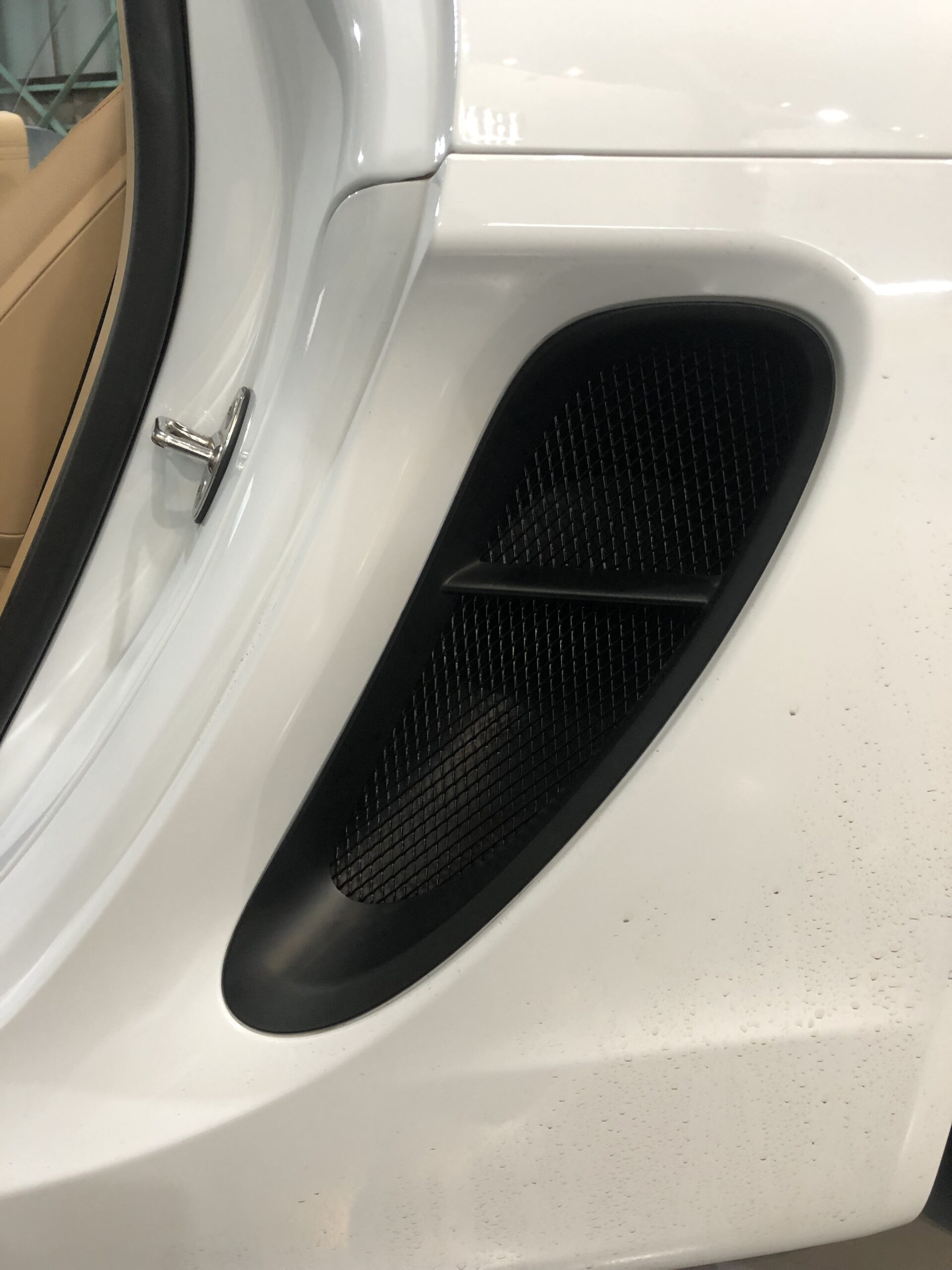 981用 サイドエアインテークメッシュカバー製作 | IBI LAB.（イビラボ）