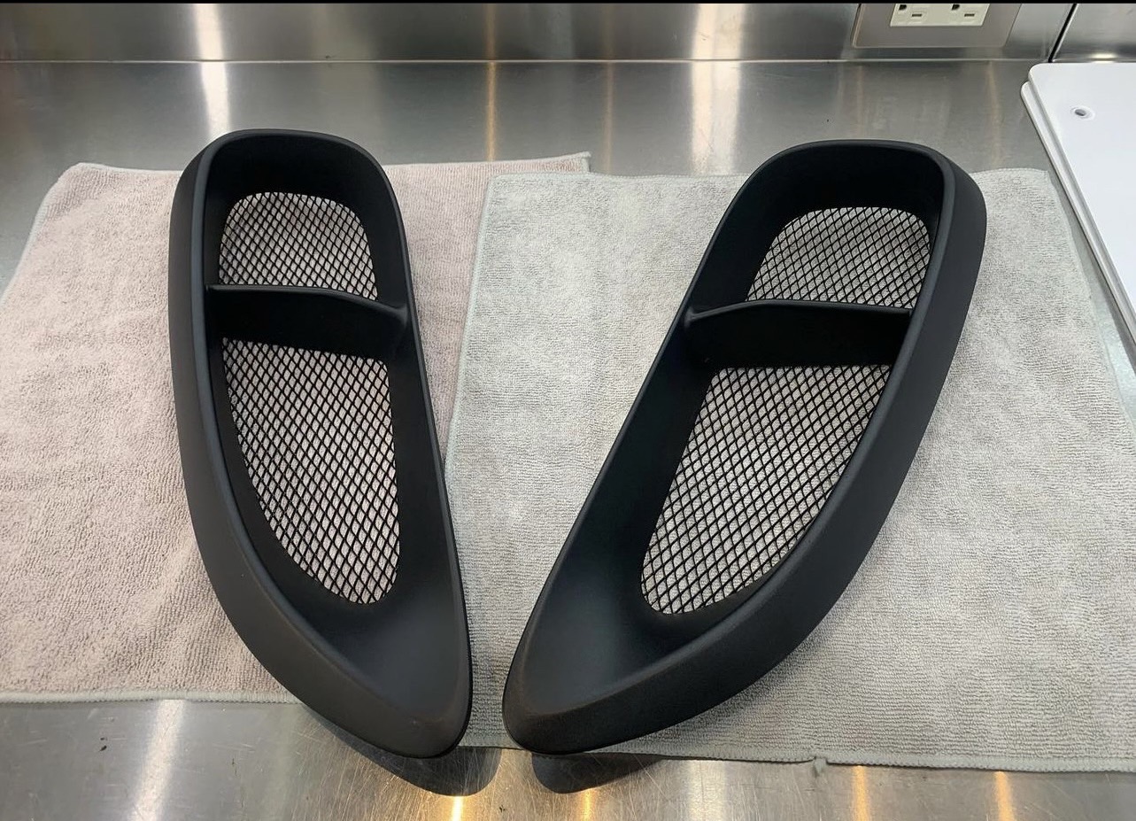 718スパイダー 車高調整、ステアリング交換、エアダクトメッシュ取り付け | IBI LAB.（イビラボ）