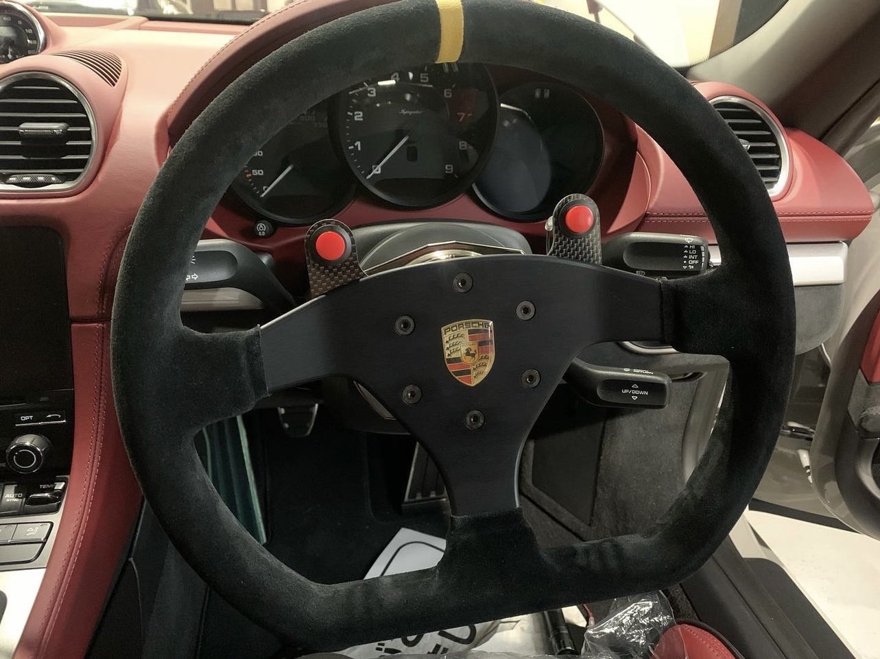 718スパイダー 車高調整、ステアリング交換、エアダクトメッシュ取り付け | IBI LAB.（イビラボ）