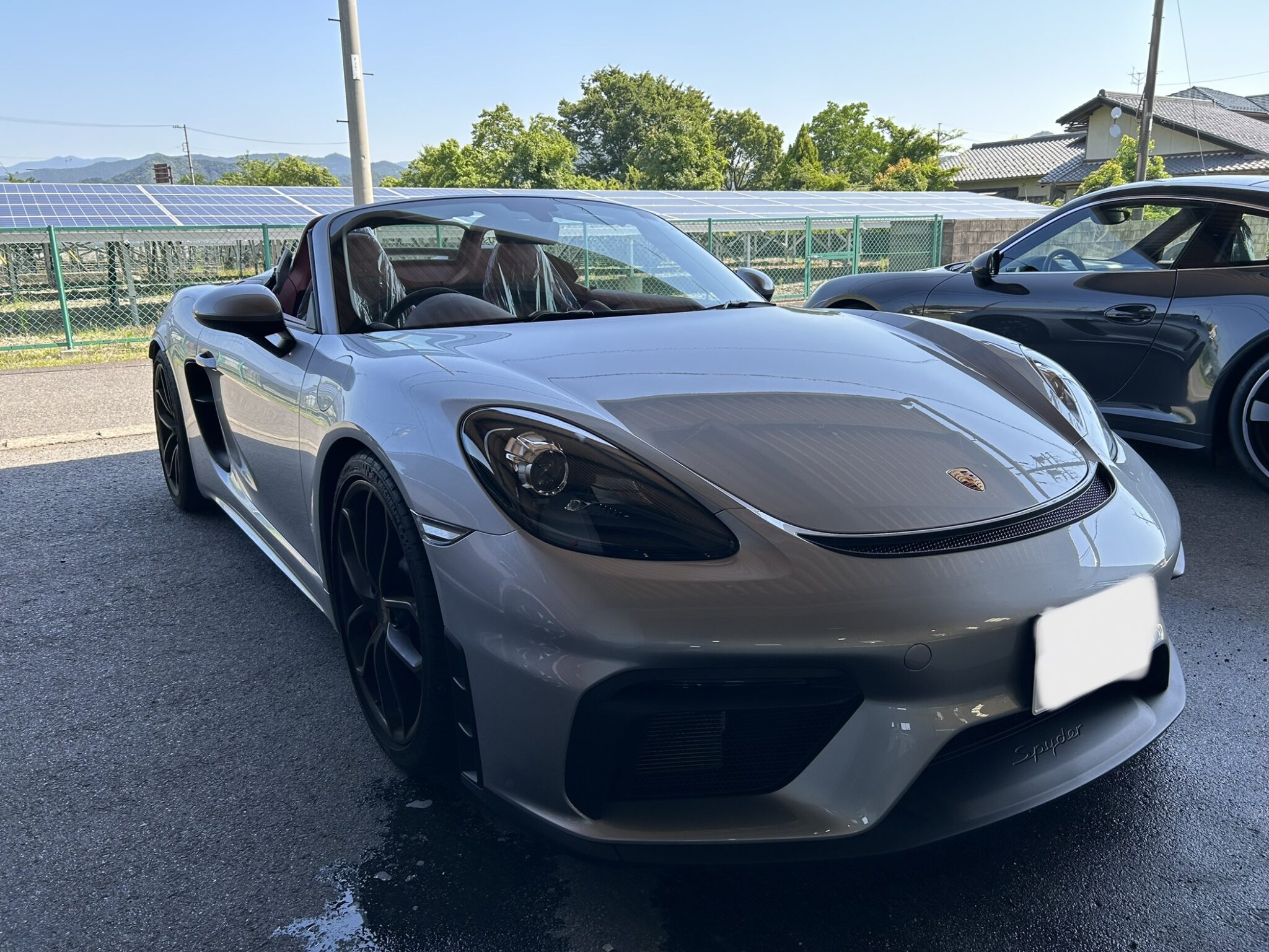 718スパイダーへドラレコ機能付きデジタルインナーミラー取付致しました！ | IBI LAB.（イビラボ）